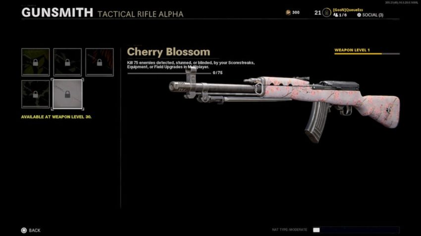 cherry blossom camo cod