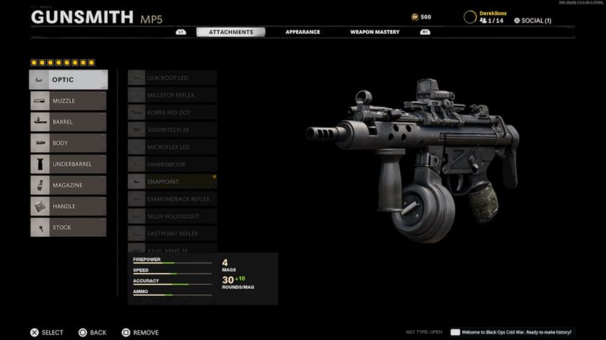 mp5 black ops 1